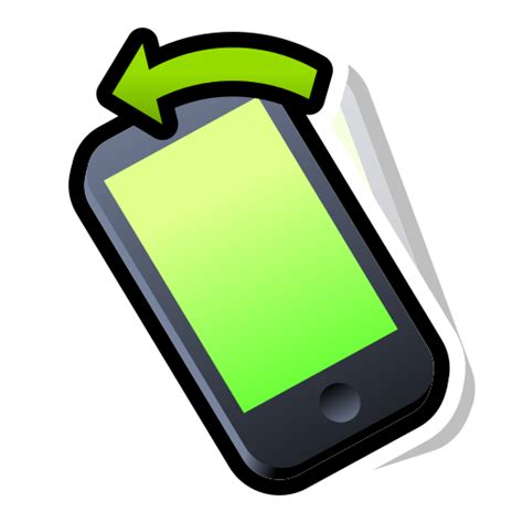 Device Iphone Left Phone Smartphone Tilt Icon Download On Iconfinder