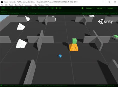 Unity Ml Agentsによる強化学習：サンプルプログラムを動かしてみる（pyramids編） Massies Programming