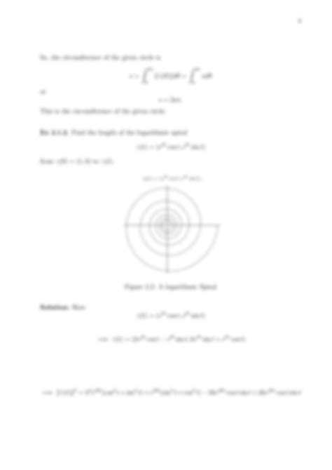 Solution Differential Geometry Differential Geometry Lecture 2 Differential Geometry Math