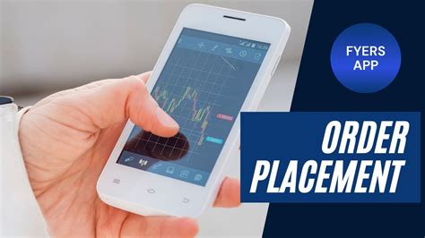 Fyers App Order Placement Youtube
