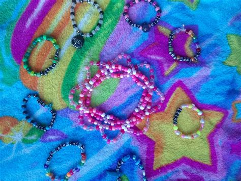 Pink Kandi Clown Choker Etsy
