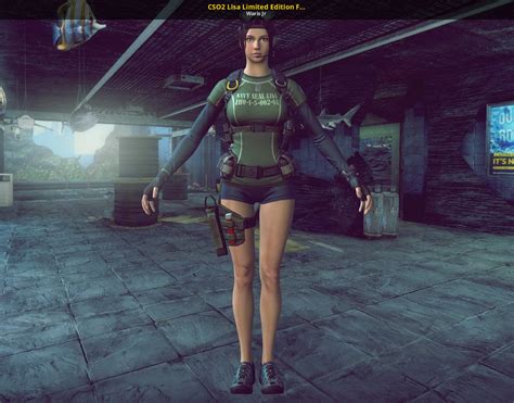 Cso2 Lisa Limited Edition For Cs 16 Mod For Counter Strike 16 Cs16