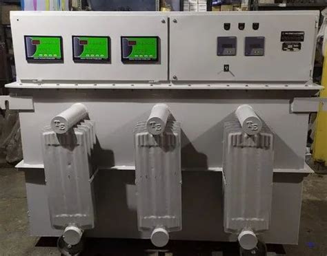 300kva Three Phase Oil Cooled Servo Voltage Stabilizer At ₹ 382000unit