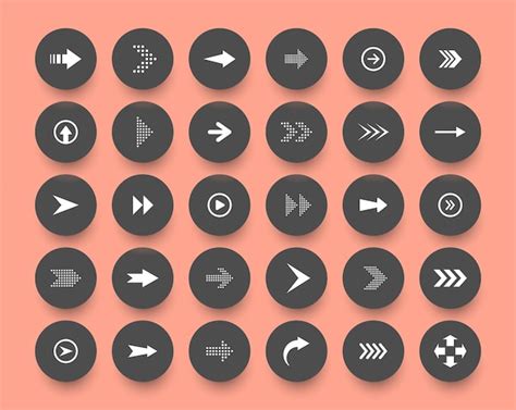 Premium Vector Simple Circle Shape Internet Button On Color Background