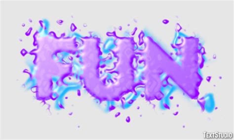 Fun Text Effect And Logo Design Word