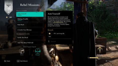 Ac Valhalla Siege Of Paris Rebel Missions Leveling And Rewards Guide