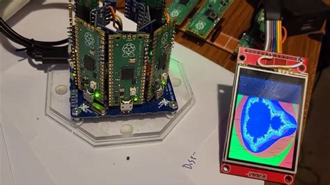 developer builds cluster with 9 raspberry pi pico boards r tomshardware