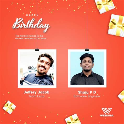Webdura Technologies On Linkedin Birthday Webdura Employees Happy