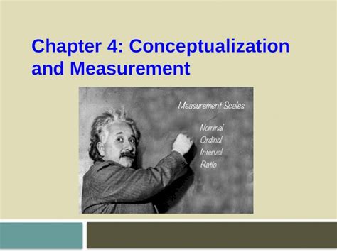 Pptx Chapter 4 Conceptualization And Measurement Dokumen Tips