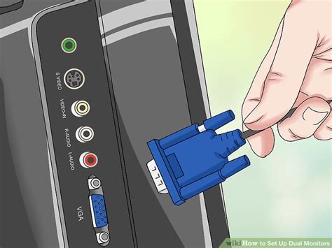 How To Set Up Dual Monitors With Pictures WikiHow