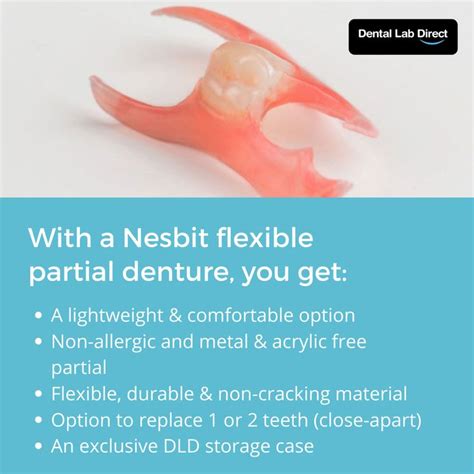 The Nesbit Partial Is An Ideal Option If You Are Replacing 1 Or 2 Teeth