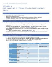 Lesson Lab Project Lp Pdf Cti Web Programming And Database