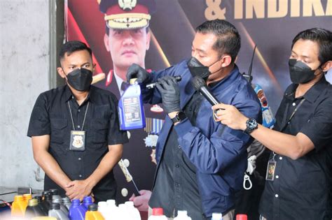 Tiga Pabrik Oli Palsu Beromzet Puluhan Miliar Digerebek Polda Jateng