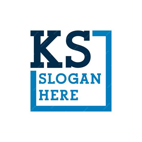 Premium Vector Minimal Initials Logo Letters K And S Ks Initial Ks