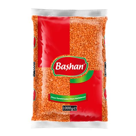Bashan Red Split Lentils 1000g X 12 Favoritt Import