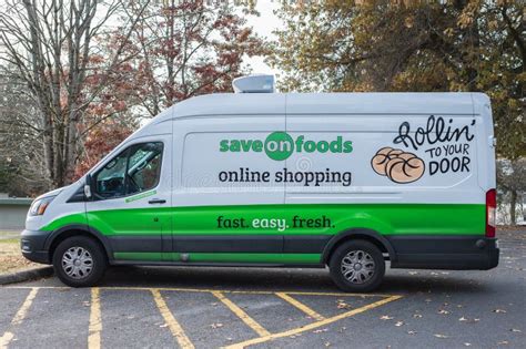 Save On Foods Delivery Van Carries Out Home Deliveries Save On Foods
