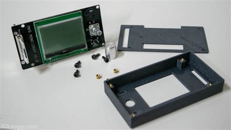 Free 3d File Lcd Mks Mini 12864 Mount Enclosure Box Caja・3d Print Object To Download・cults
