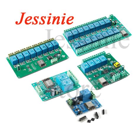 ESP8266 Wireless WIFI Relay Module 1 2 4 8 16 Channel ESP 12F