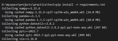 파이썬 Python 여러 패키지 Packages 모듈 한번에 설치하기 feat pip install r