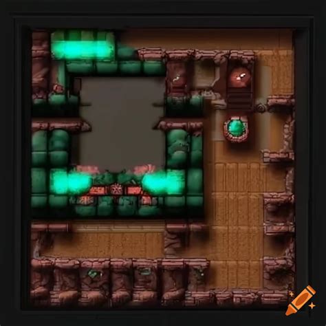 2d Game Map Layout With Rocks On Craiyon