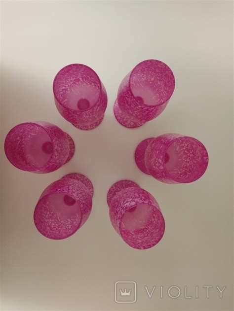 Келихи для вина з муранського скла 112214676 купити Violity