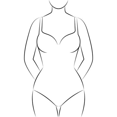 2 600 Curvy Woman Silhouette Stock Illustrations Royalty Free Vector