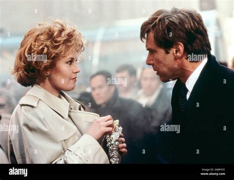 Working Girl From Left Melanie Griffith Harrison Ford 1988 Tm