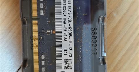 노트북램 메모리 2g Pc3l 12800 Ddr3 위례동 디지털기기 당근 중고거래