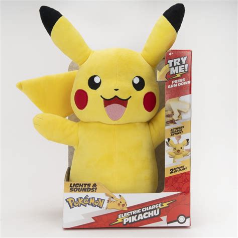 191726399421 Jazwares Pokémon Plush Electric Charge Pikachu Pikachu 28cm