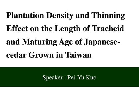 Ppt Speaker Pei Yu Kuo Powerpoint Presentation Free Download Id