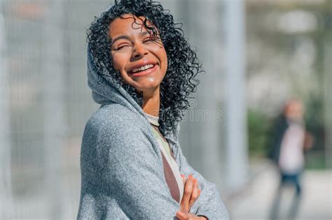 Urban Latin American Girl Stock Image Image Of Happiness 316156389