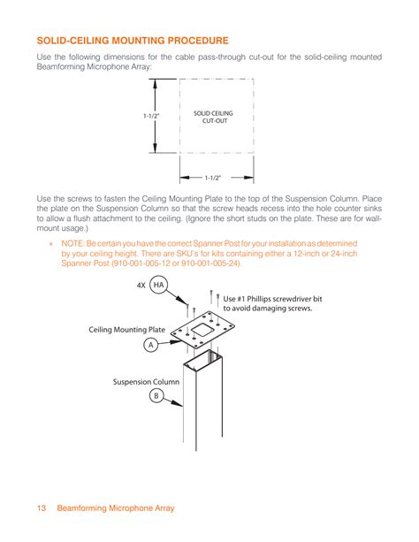 Ceiling Microphone Array Installation Guide Shelly Lighting