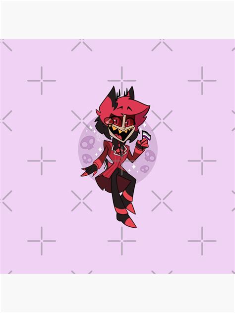 Alastor Asexual Pride Hazbin Hotel Pin For Sale By Beazzlbug Redbubble