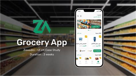 Grocery App UI UX Case Study Behance
