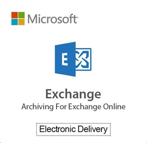 Microsoft Exchange Online Archiving For Exchange Online Annual
