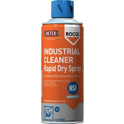 Rocol Industrial Cleaner Rapid Dry Spray 300ml Garden Equipment Review