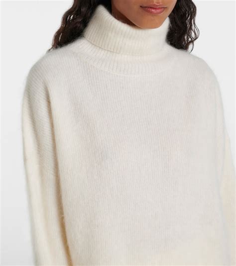 Teresa Cashmere Turtleneck Sweater In White Lisa Yang Mytheresa