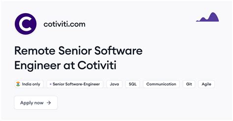Cotiviti Hiring Senior Software Engineer • Remote Work From Home