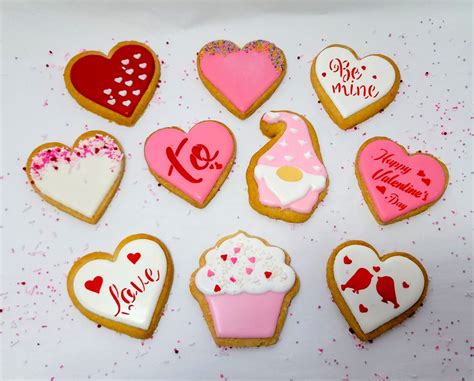 Valentine Assorted Cookie Boxes Passion For Desserts