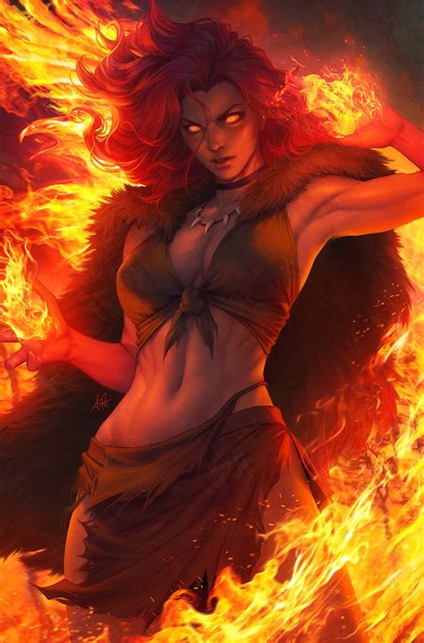 Phoenix And Firehair Marvel Drawn By Stanleylau Danbooru