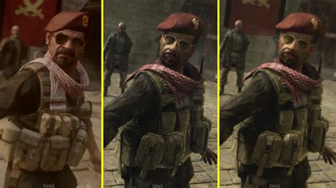 Call Of Duty Modern Warfare Remastered Ps4 Vs Ps3 Vs Pc Original