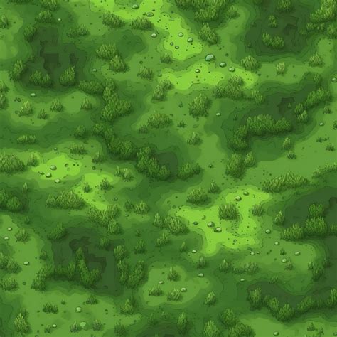 Premium Photo Lush Pixelated Fields Crafting Captivating 8bit Grass