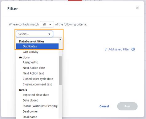 Find And Merge Duplicate Contacts Onepagecrm Help Center
