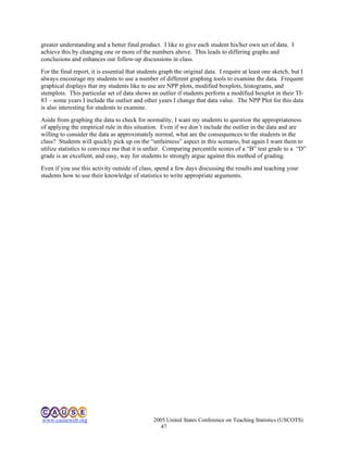 Normal Dist Grading On The Bell Curve Pdf
