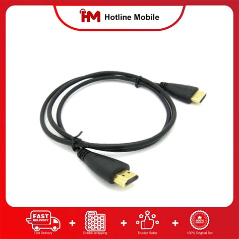 High Speed Quality Hdmi Cable 15 Meter 5 Meter Hdmi To Hdmi Shopee Malaysia