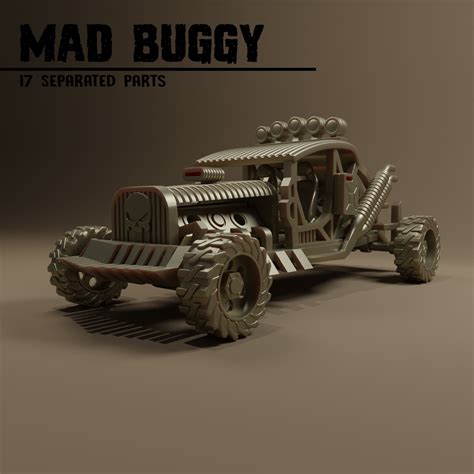 Mad Buggy Printable Version Stl R3dmodeling