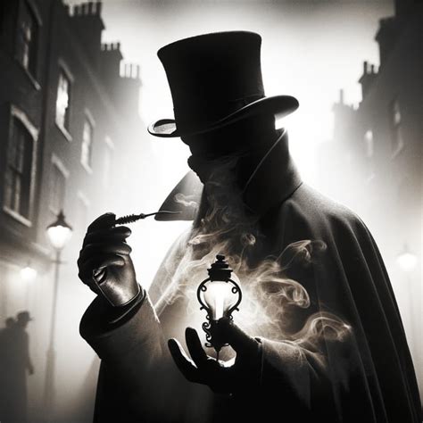Jack The Ripper Victorian Figure In Late 19th Century London Ai Art