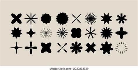 Vector Set Different Geometric Shapes Elements Stock Vector Royalty Free 2230233329 Shutterstock