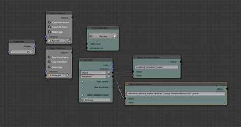 How Can I Assign An Action To An Armature Using Animation Nodes Blender Stack Exchange