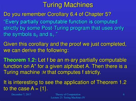 Theory Of Computation Lecture 23 Turing Machines Iv Ppt Download